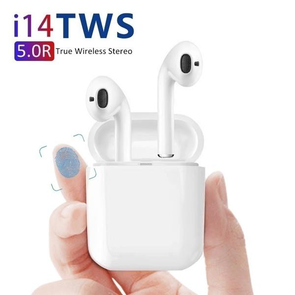Badu.gr Ακουστικό Bluetooth TWS i14s - Badu.gr